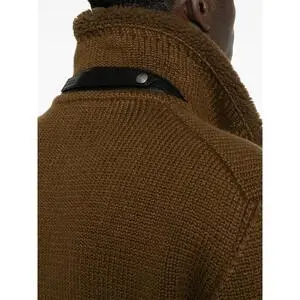 TOM FORD Chunky Knit Cashmere Cardigan - Brown