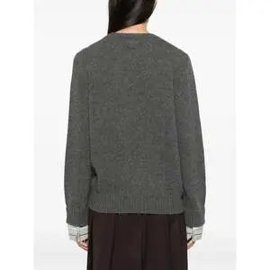Prada Grey Knitwear Jumpers