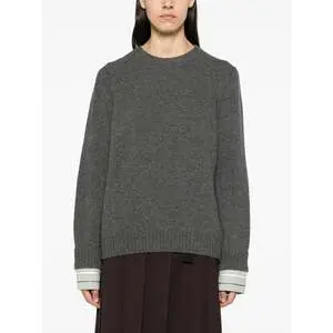 Prada Grey Knitwear Jumpers