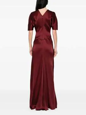 Victoria Beckham Ruched Maxi Dress