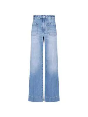 Victoria Beckham Alina Flared Jeans - Blue