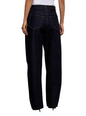 Givenchy Dark Jeans With Logo Patch