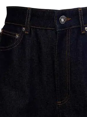 Givenchy Dark Jeans With Logo Patch