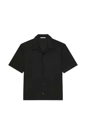 Givenchy Logo-print Short-sleeve Shirt - Black
