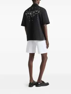 Givenchy Logo-print Short-sleeve Shirt