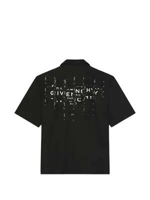Givenchy Logo-print Short-sleeve Shirt