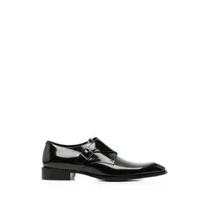 Saint Laurent Monk Shoes - Black