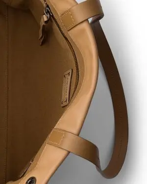 Prada Route Large Leather Tote Bag