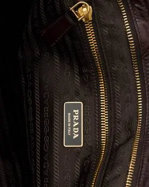 Prada Bonnie Extra-large Leather Bag - Brown