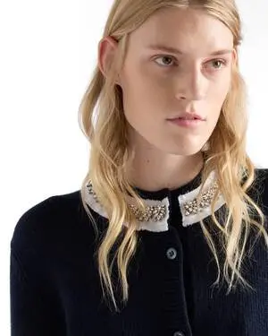 Prada Wool And Cashmere Cardigan