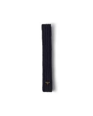 Prada Wool Scarf - Blue