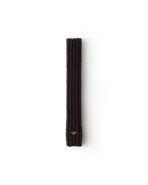 Prada Wool Scarf - Brown