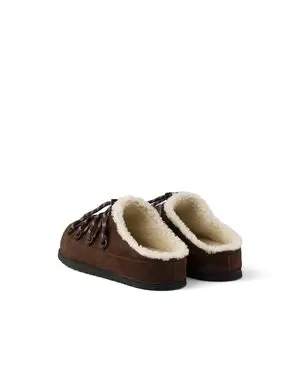 Prada Suede Mules