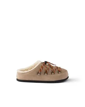 Prada Suede Mules
