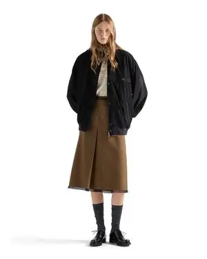 Prada Suede Blouson Jacket