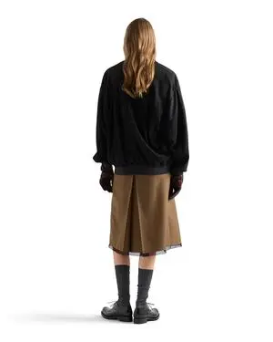 Prada Suede Blouson Jacket