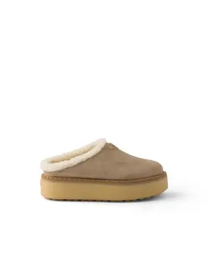 Prada Suede Slippers