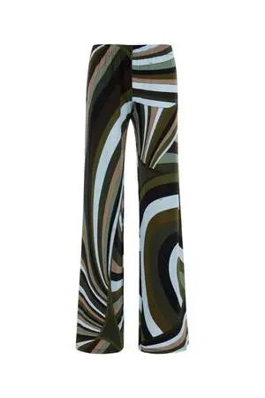Emilio Pucci Printed Jersey Pant - Multicolor