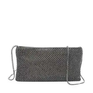 Benedetta Bruzziches Your Best Friend La Petite Clutch - Silver