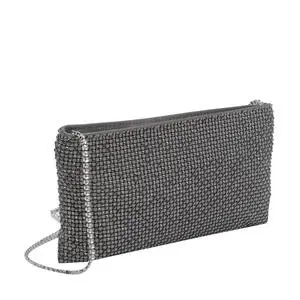 Benedetta Bruzziches Your Best Friend La Petite Clutch - Silver