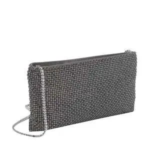 Benedetta Bruzziches Your Best Friend La Petite Clutch - Silver