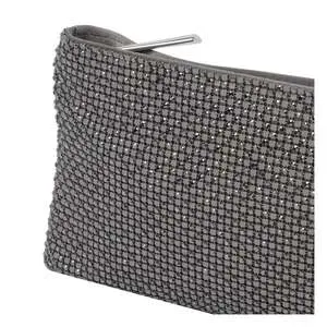Benedetta Bruzziches Your Best Friend La Petite Clutch - Silver
