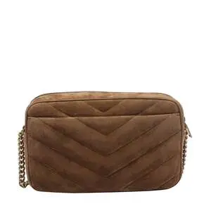 Saint Laurent Suede Loulou Camera Bag