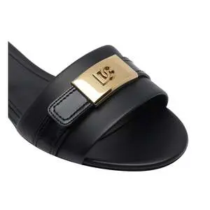 Dolce & Gabbana Logo Slide Sandals