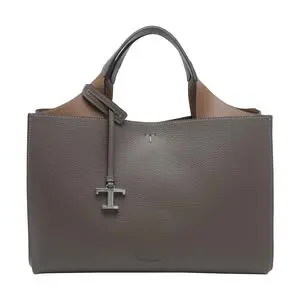 TOD'S Di Reverse Leather Tote Bag - Green