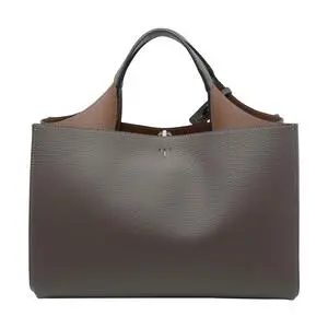 TOD'S Di Reverse Leather Tote Bag - Green