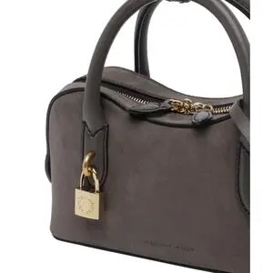 Stella McCartney Ryder Suede Handbag - Gray