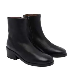 Marsèll Leather Olo Booties - Black