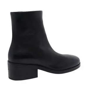 Marsèll Leather Olo Booties - Black