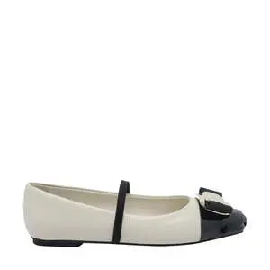 FERRAGAMO Zina Ballerinas - Black