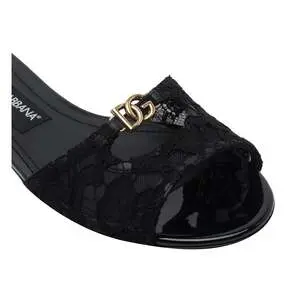 Dolce & Gabbana Lace Flat Sandals