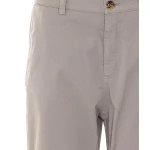 Brunello Cucinelli Straight-leg Trousers - Cream