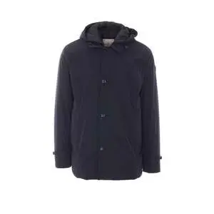 Moncler Everine Short Parka - Blue