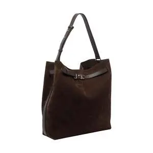TOD'S Medium Tim Suede Hobo Bag