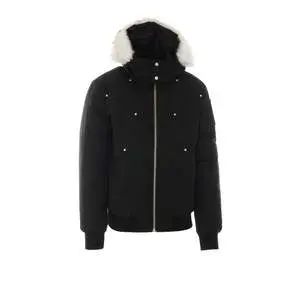 Moose Knuckles Original Ballistic Bomber - Black