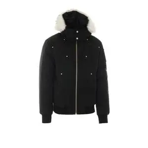 Moose Knuckles Original Ballistic Bomber - Black