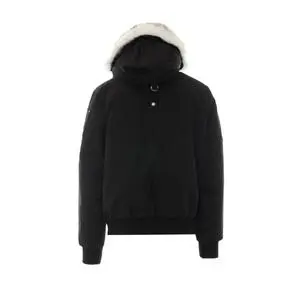 Moose Knuckles Original Ballistic Bomber - Black