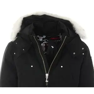 Moose Knuckles Original Ballistic Bomber - Black