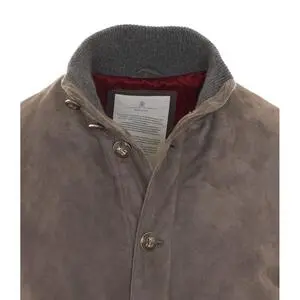 Brunello Cucinelli Bomber Jacket - Cream