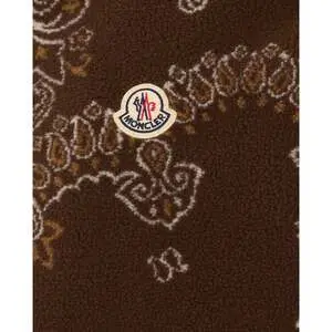 Moncler Reversible Paisley Print Teddy Fleece Padded Vest