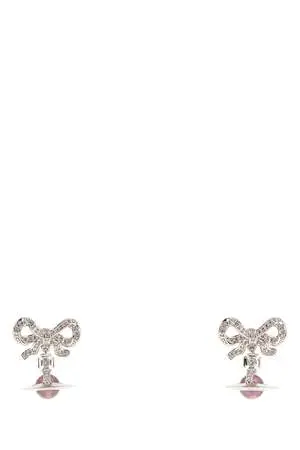 VIVIENNE WESTWOOD Metal Octavie Earrings - Silver