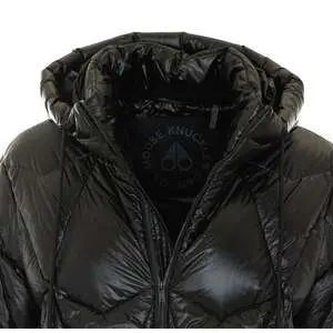 Moose Knuckles Iceberg Quilted Down Jacket - Black