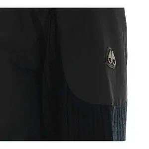 Moose Knuckles Magnus Knit Hybrid Jacket - Black