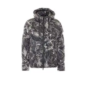 Moose Knuckles Iceberg Quilt Down Jacket - Gray