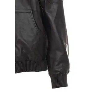 Moose Knuckles Neo Leather Hood Jacket