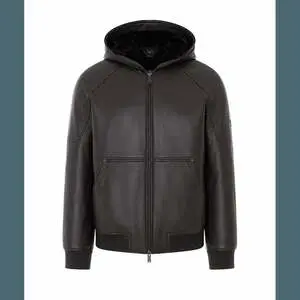 Moose Knuckles Leather Outerwear For Men
